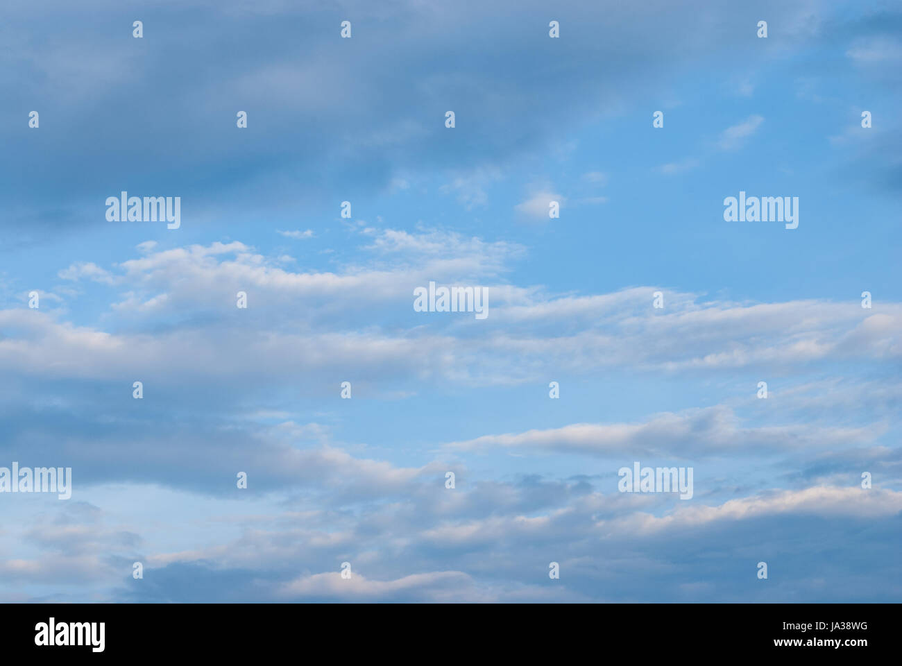 Perfect Blue Sky in Cloudy Day before Rainy Stock Photo - Alamy