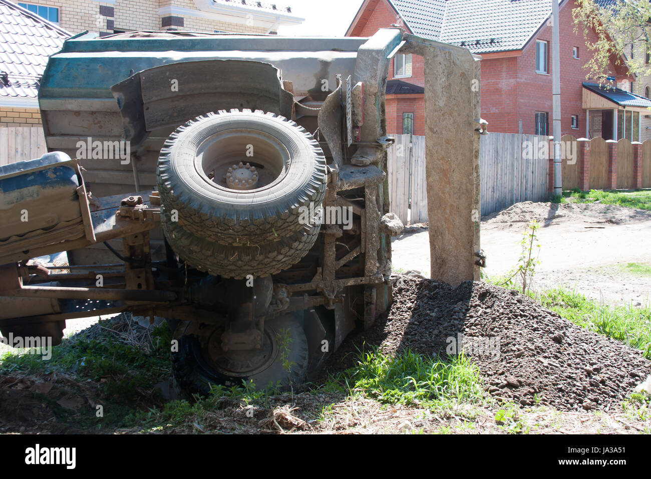 Truck accident material hi-res stock photography and images - Alamy
