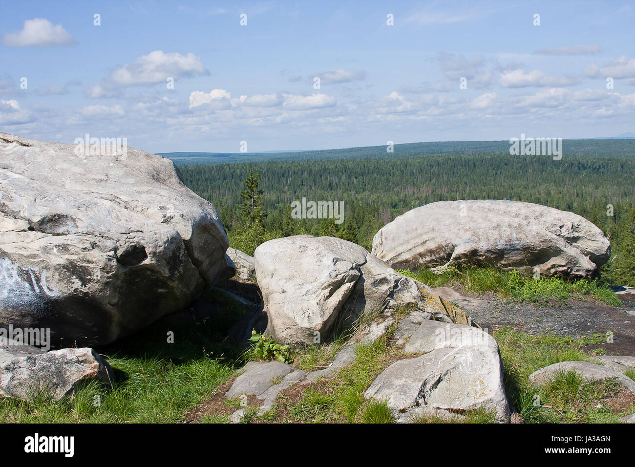 monument of nature white stones Stock Photo - Alamy