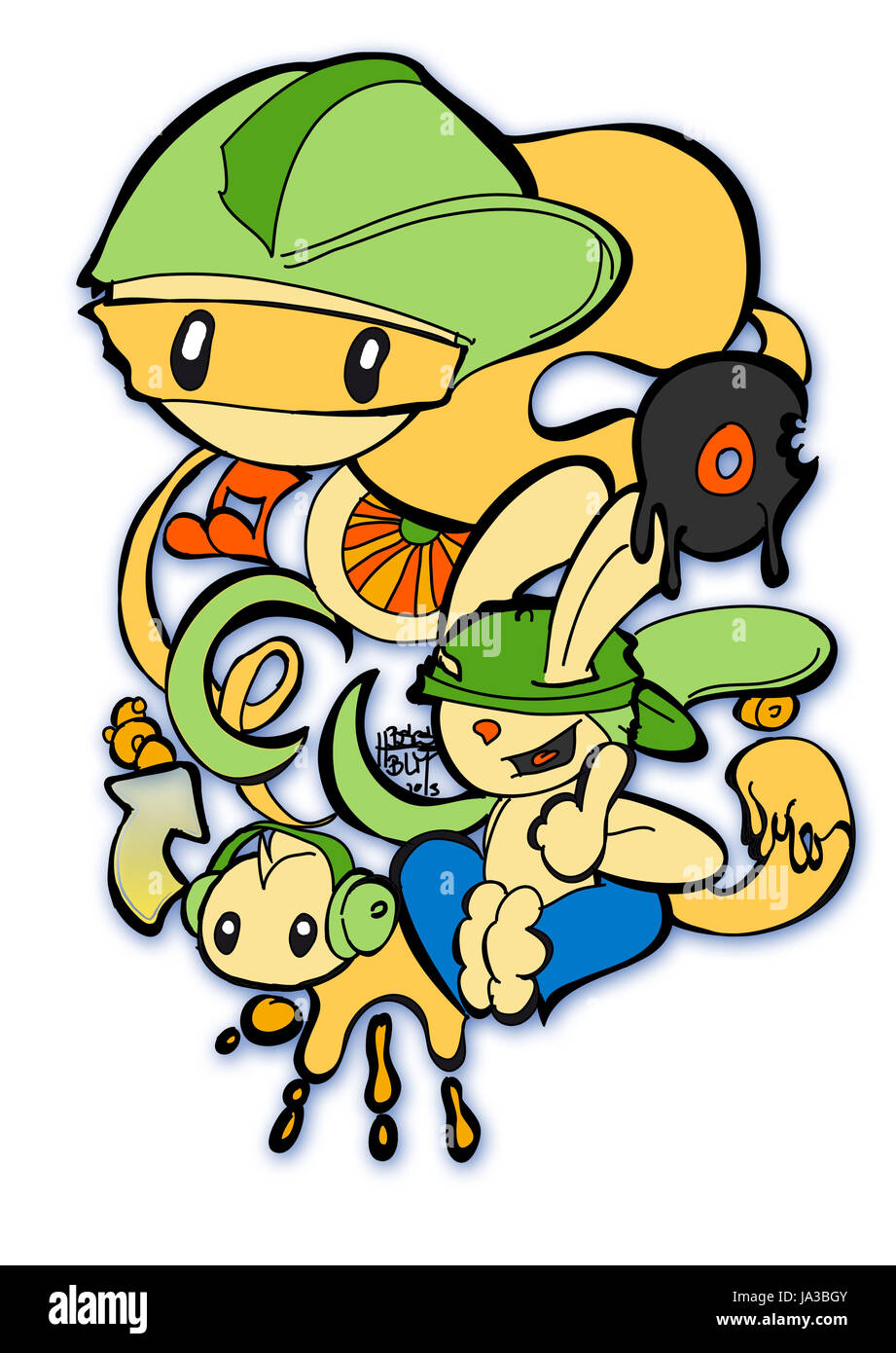 dangerous bunny 1 Stock Photo - Alamy