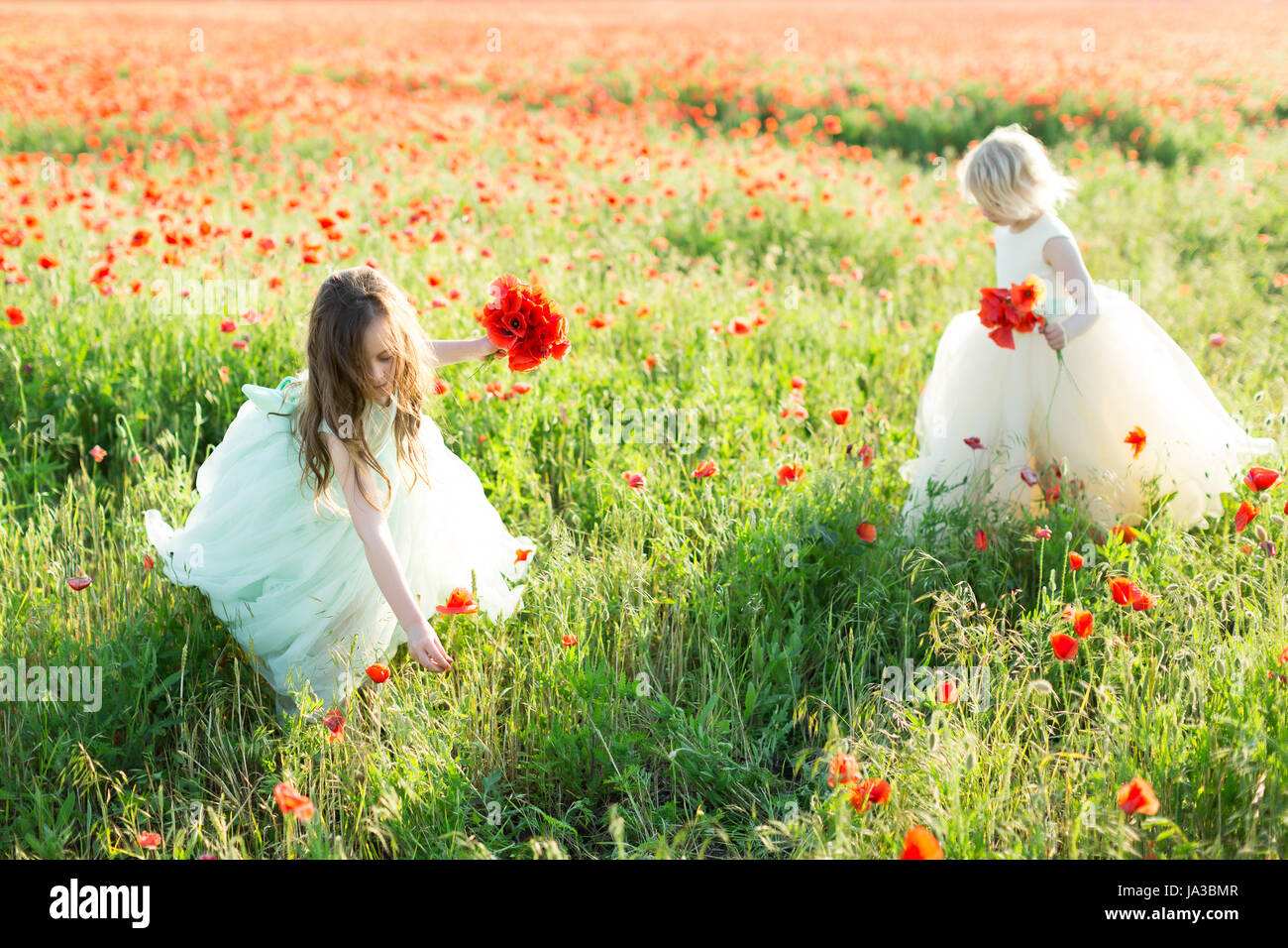 holidays, freedom, vacation, health, nature concept - two fascinating ...