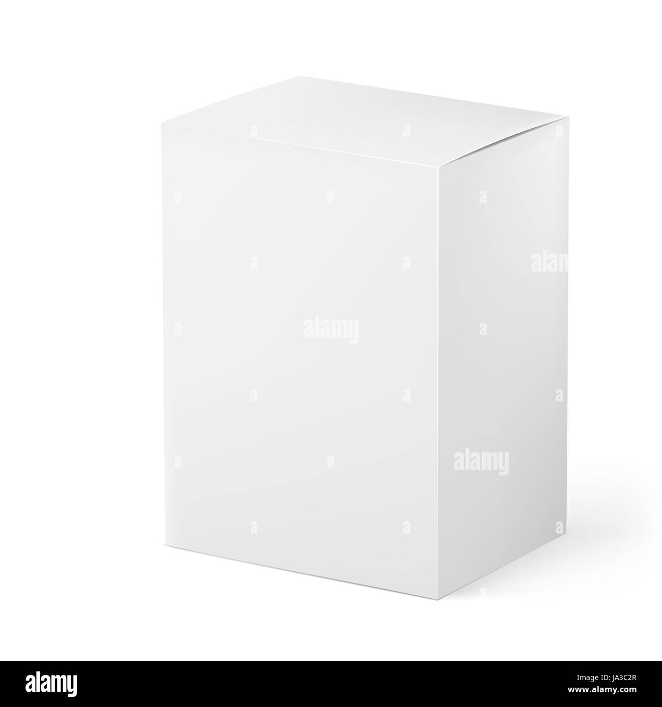 Box. Illustration on white background for design Stock Photo - Alamy