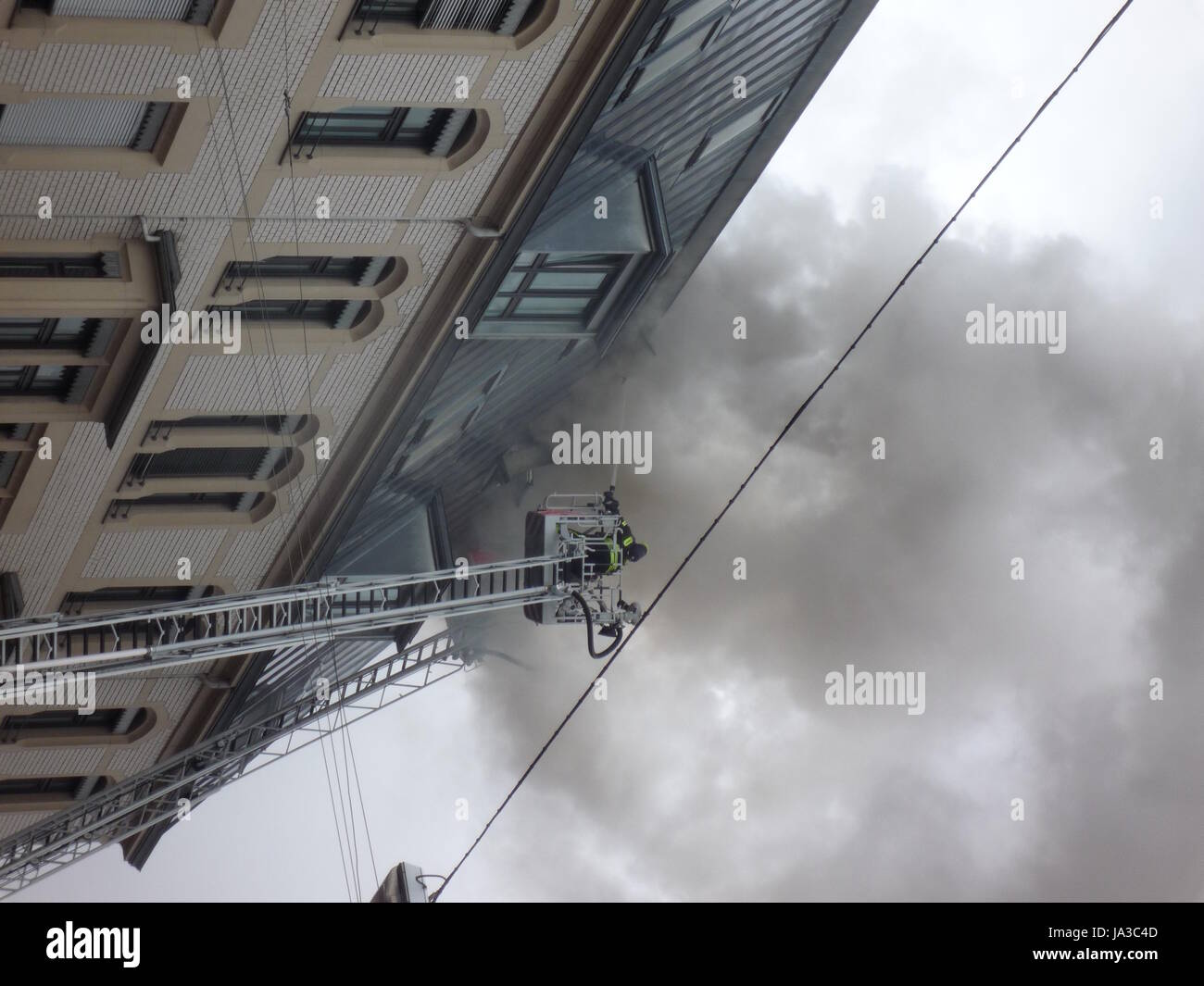 fire, conflagration, fire brigade, smoke, smoking, smokes, fume, fire ...