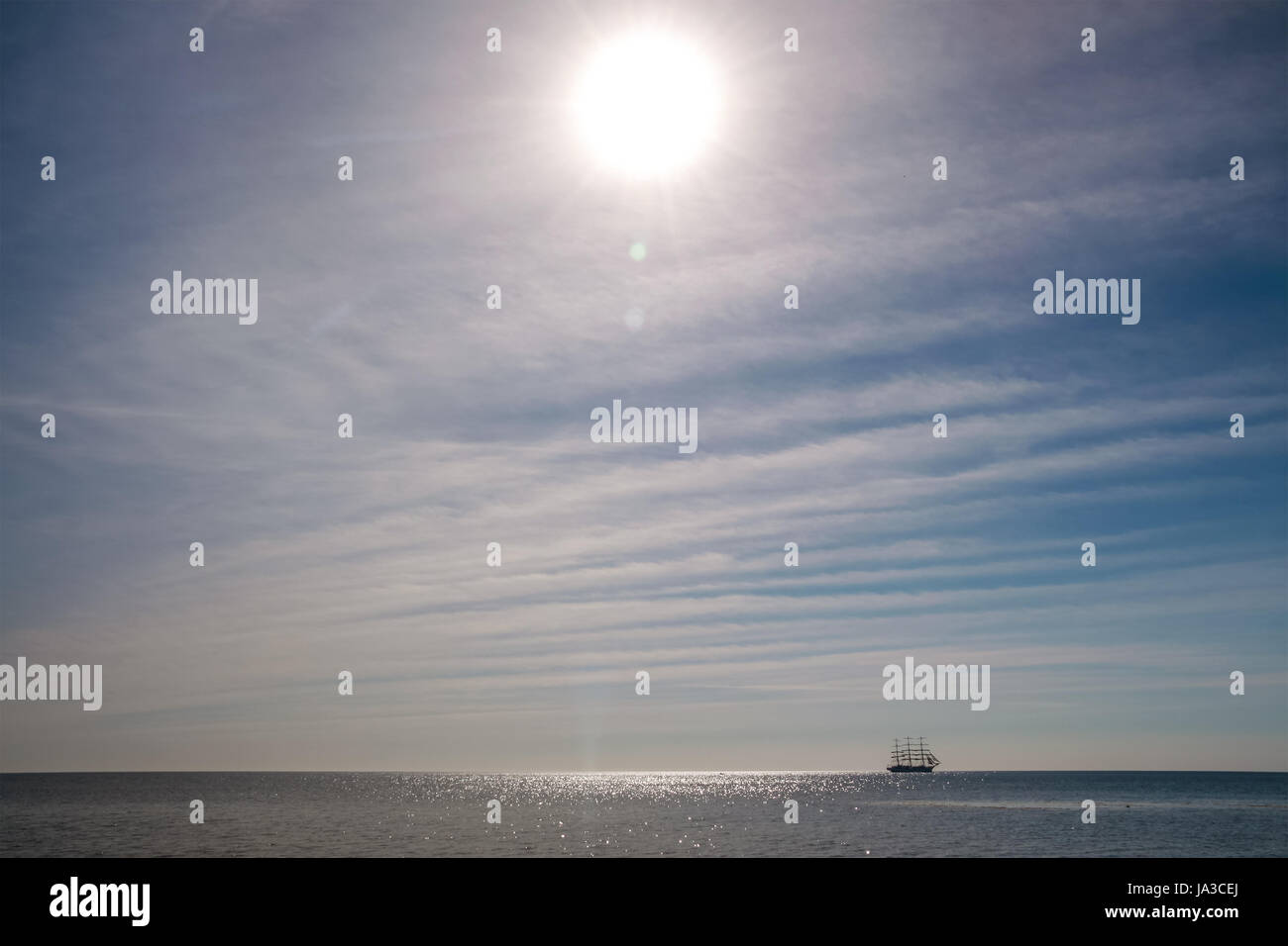 denmark, water, baltic sea, salt water, sea, ocean, sailing ship ...