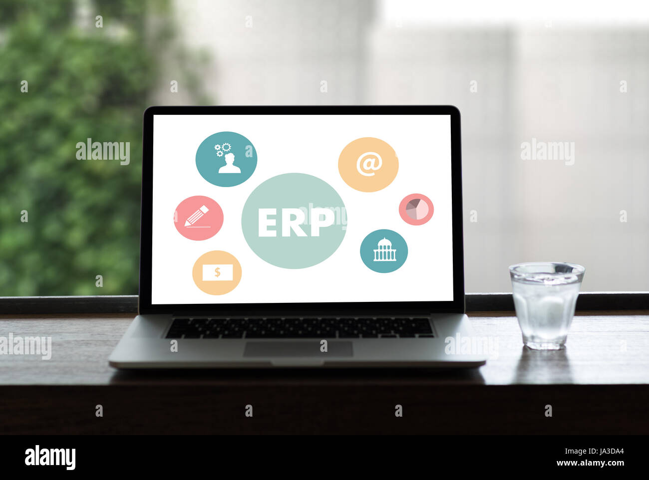 ERP navigation Business, Technology, Internet and network Stock Photo ...