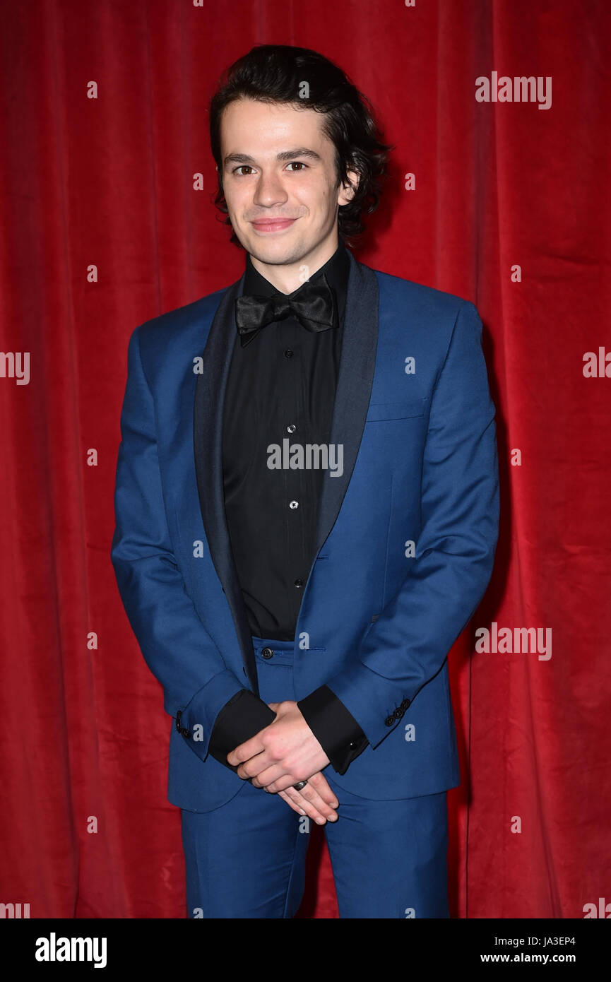 Harry Visinoni attending the British Soap Awards 2017 at The Lowry ...
