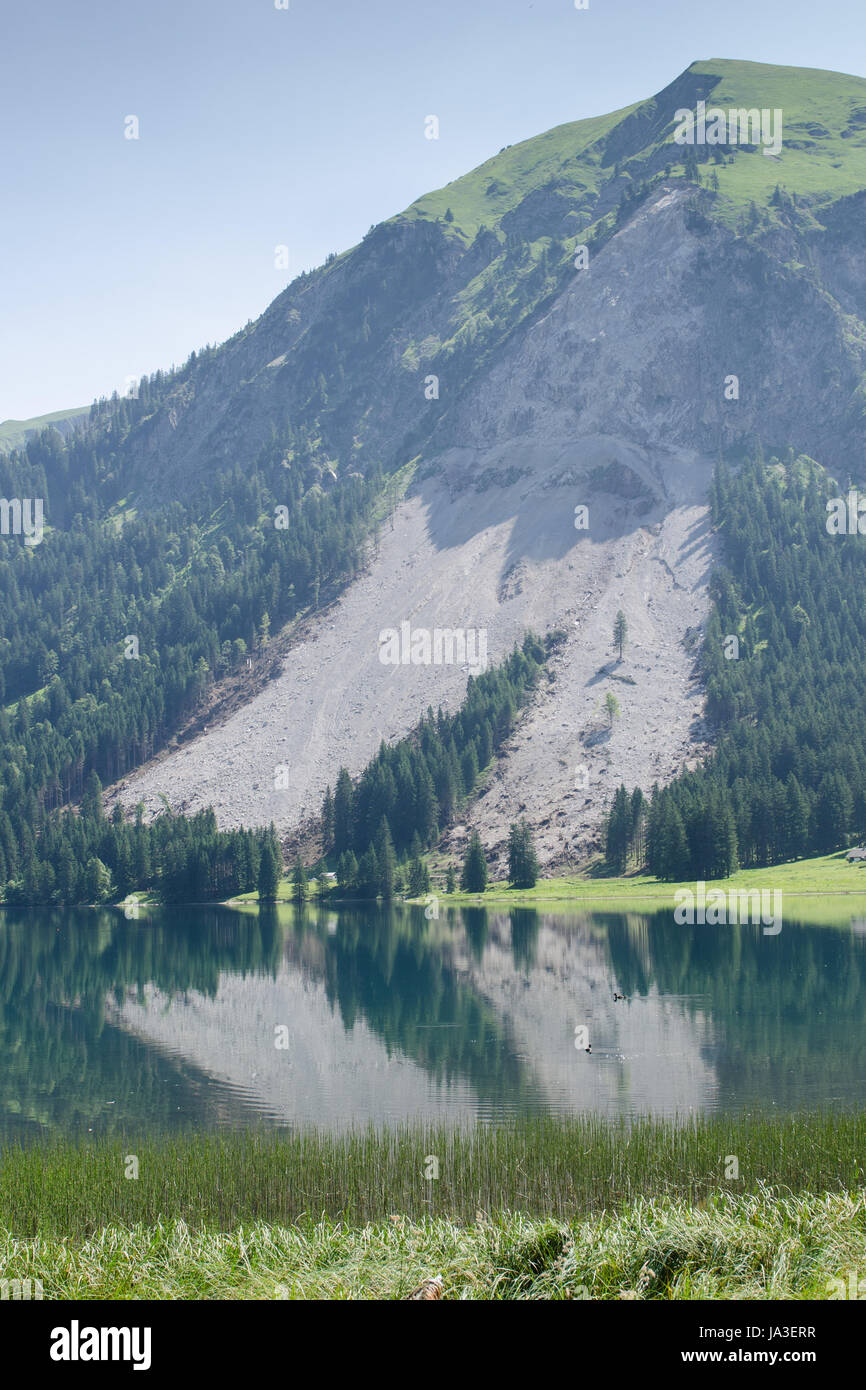 erosion, landslide, avalanche, catastrophe, mountain, danger, mountains ...