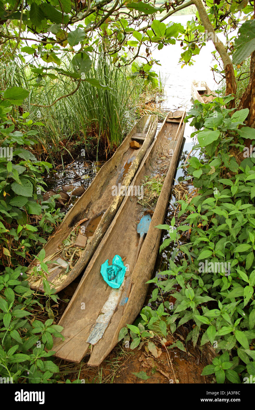 tree, wood, fishing, boat, canoe, dugout, rowing boat, sailing boat ...