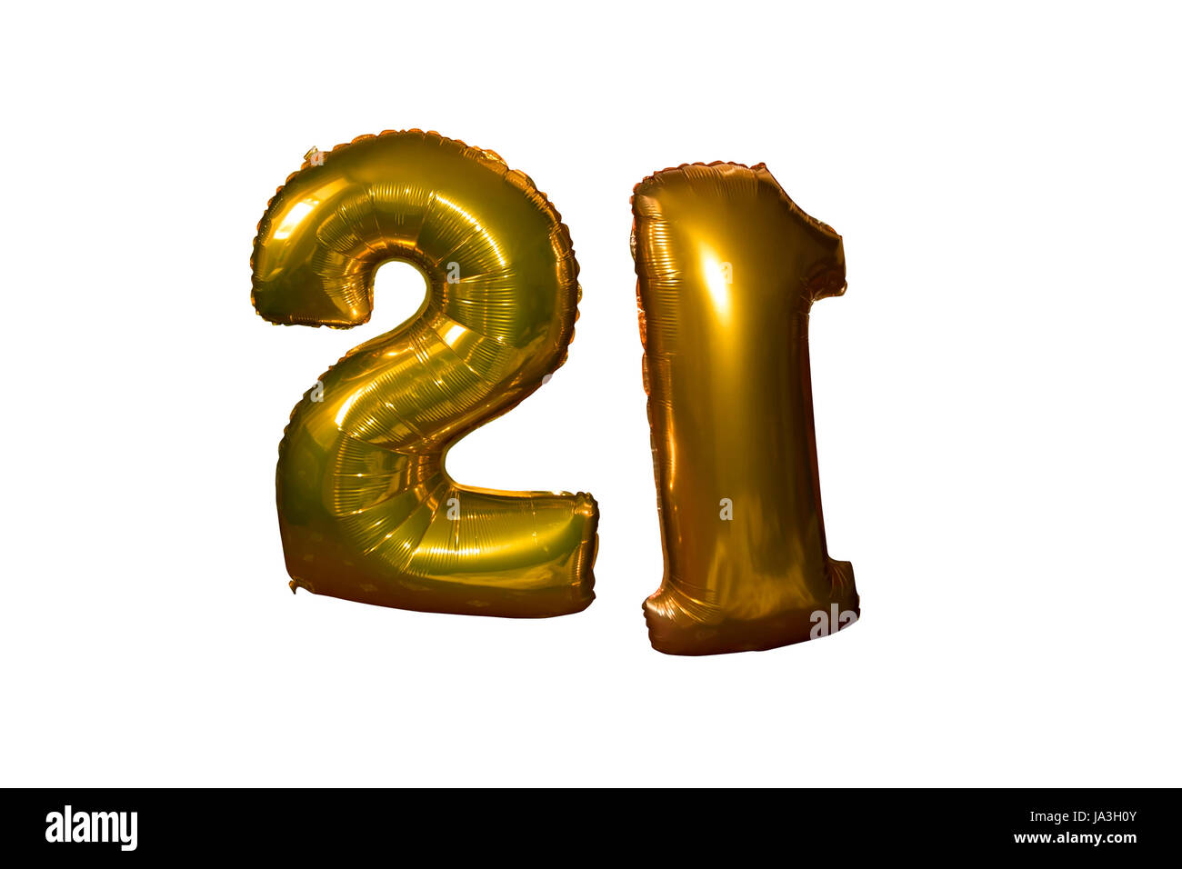 21st birthday balloons hi-res stock photography and images - Alamy
