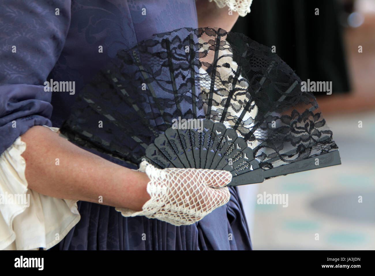 costume, fan, gloves, nobility, noble, historical, germany, german ...