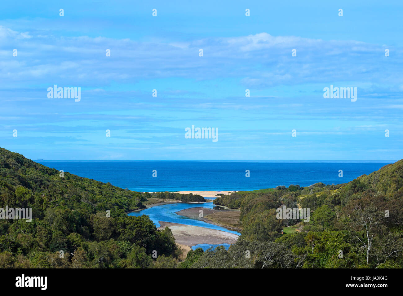 Lookout in Glenrock Reserve near Newcastle, Australia Stock Photo - Alamy