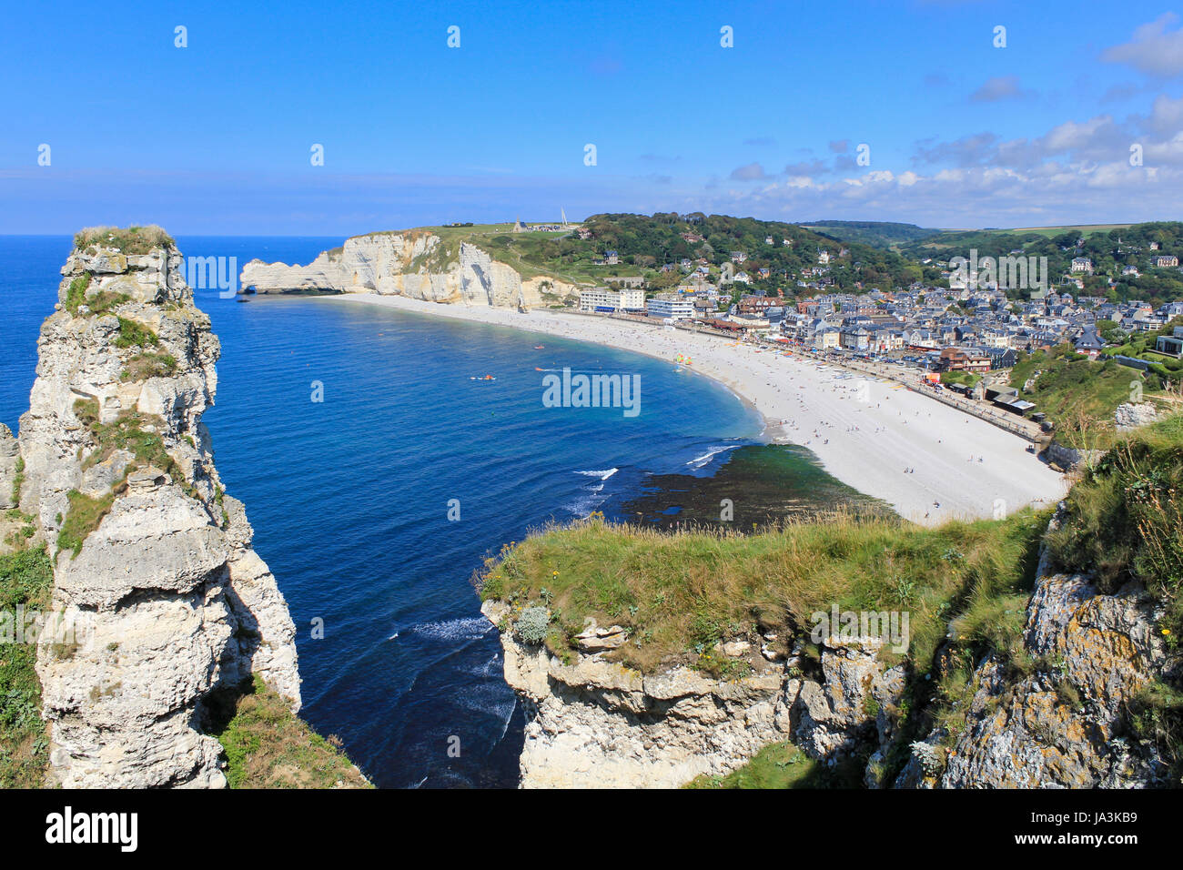 blue, city, town, hill, stone, beach, seaside, the beach, seashore ...