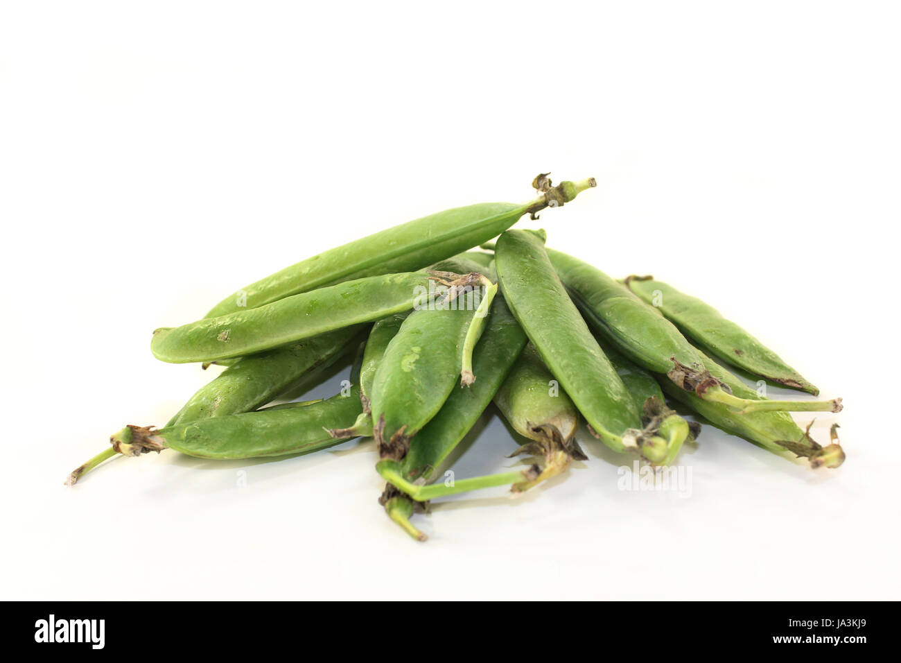 vegetable, peas, pod, leguminous plants, fresh, green, blank, european ...