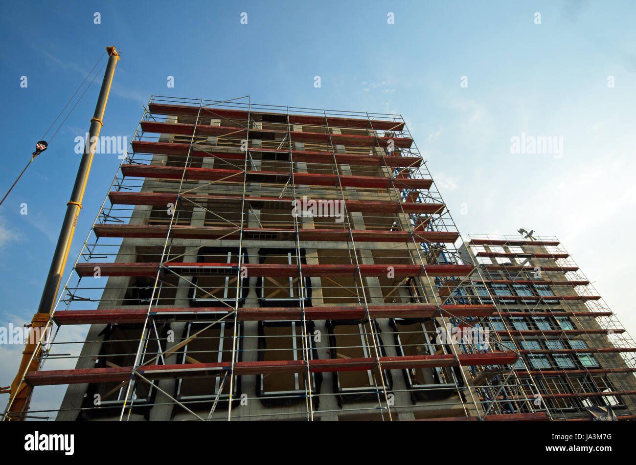 new building during construction Stock Photo - Alamy