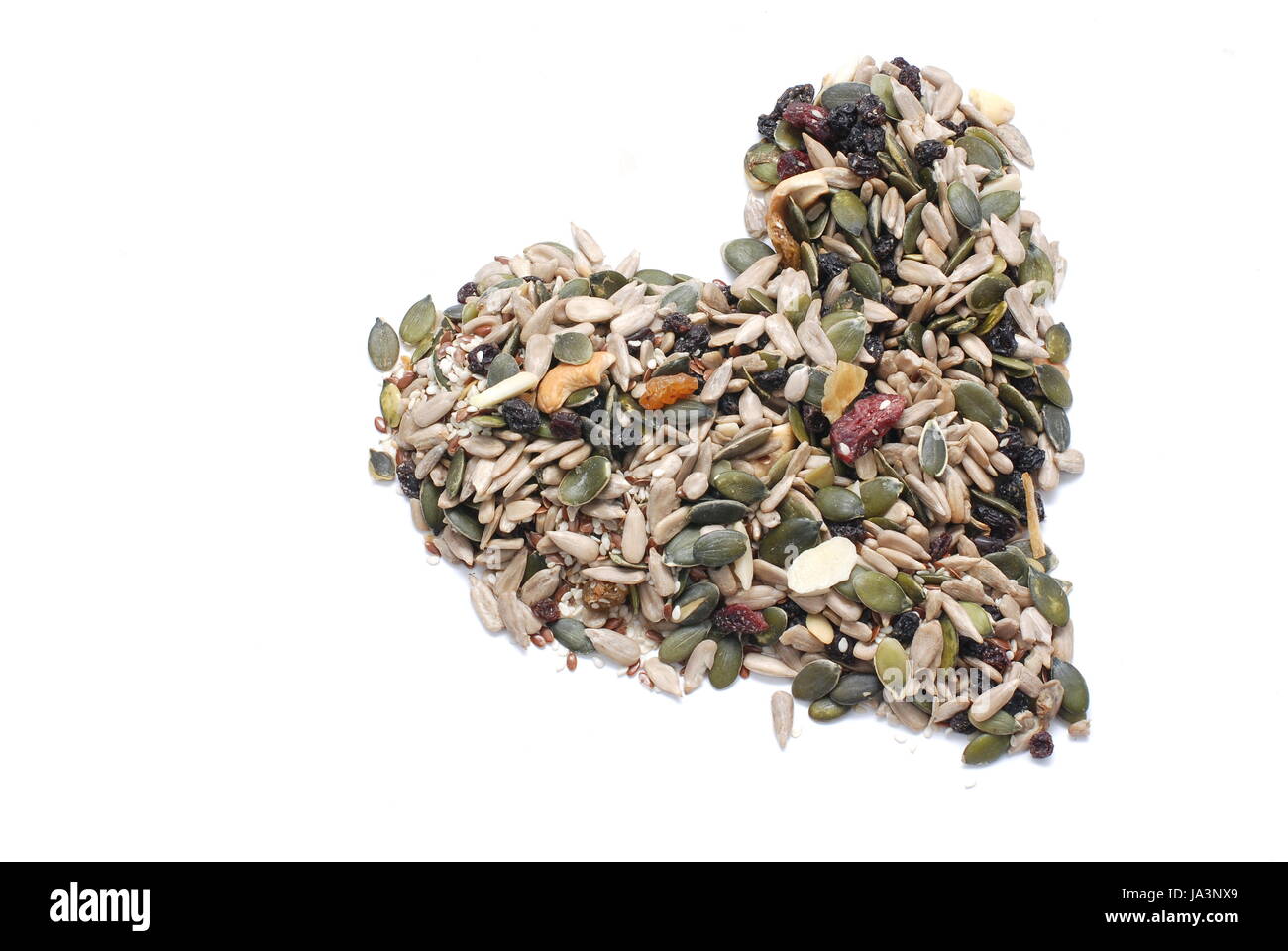 centre punch, sunflower cores, kernels, germs, grain, cereal, food ...