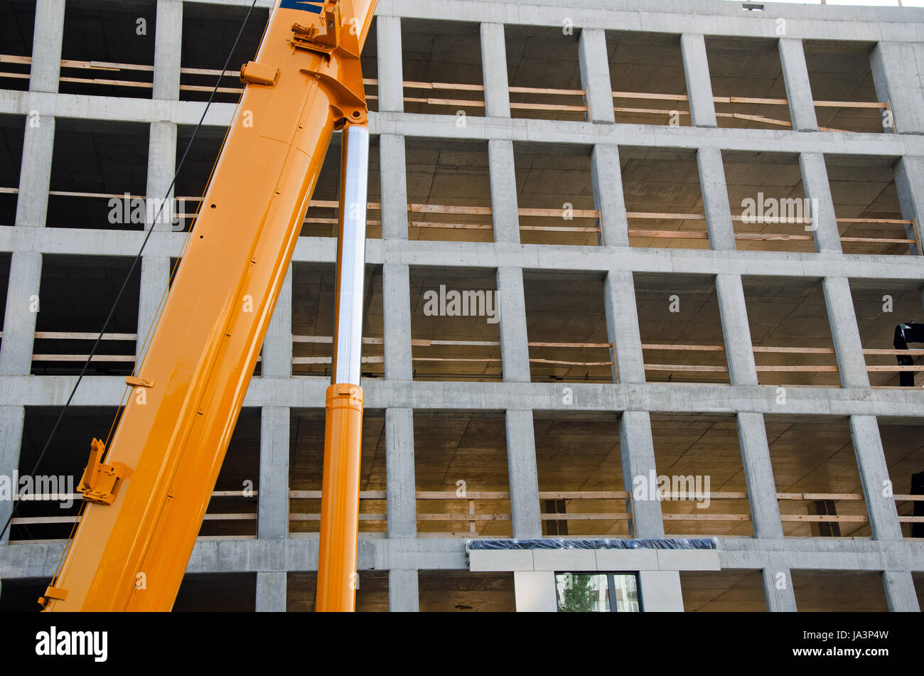 new building during construction Stock Photo - Alamy