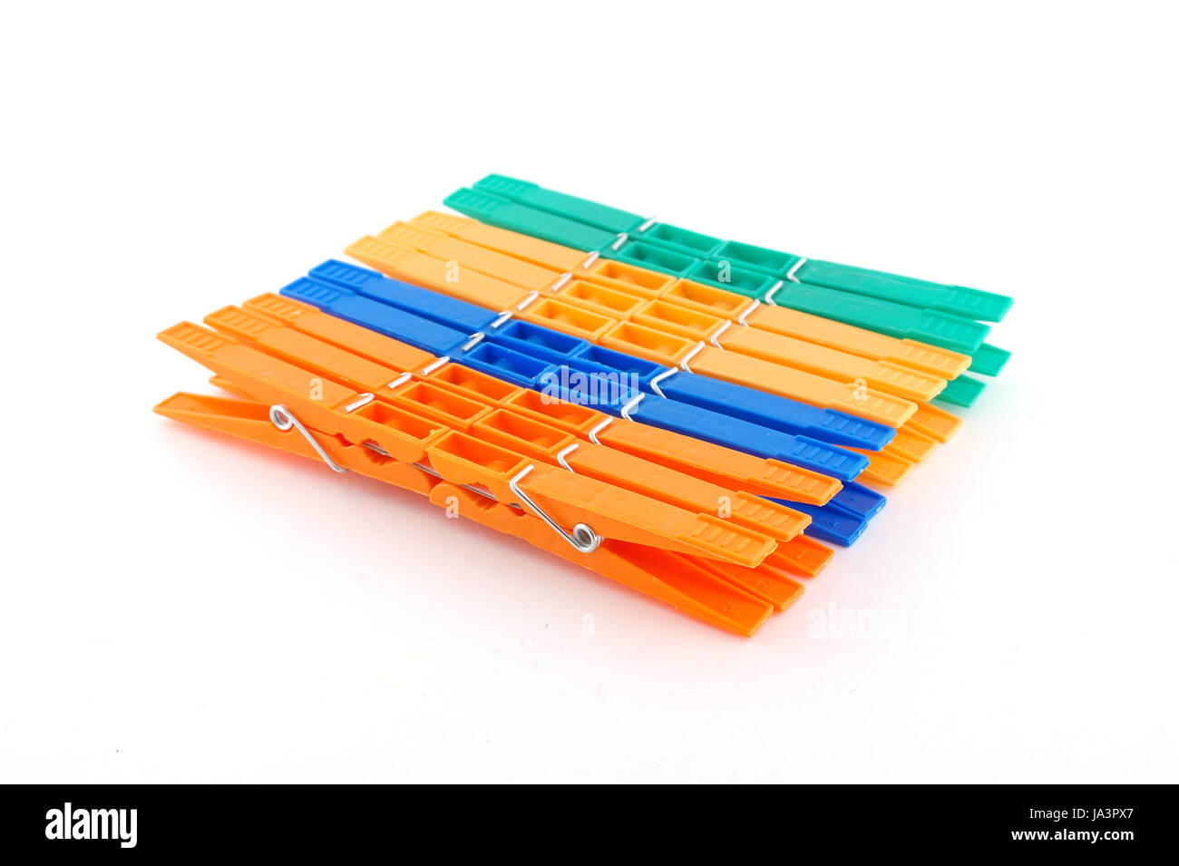 objects, plastic, synthetic material, peg, blue, objects, isolated ...