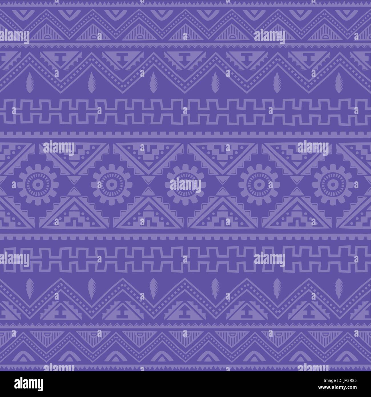 purple native american ethnic pattern theme vector art Stock Vector ...