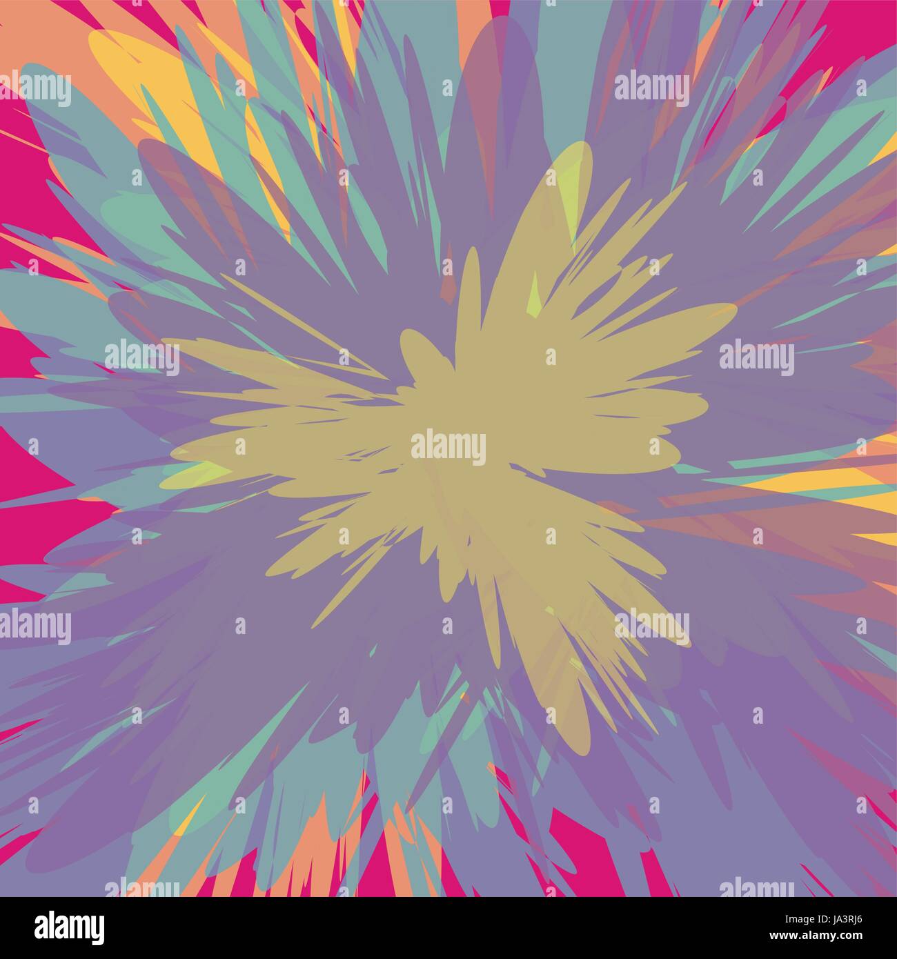 colorful supernova blast background theme vector art illustration Stock ...