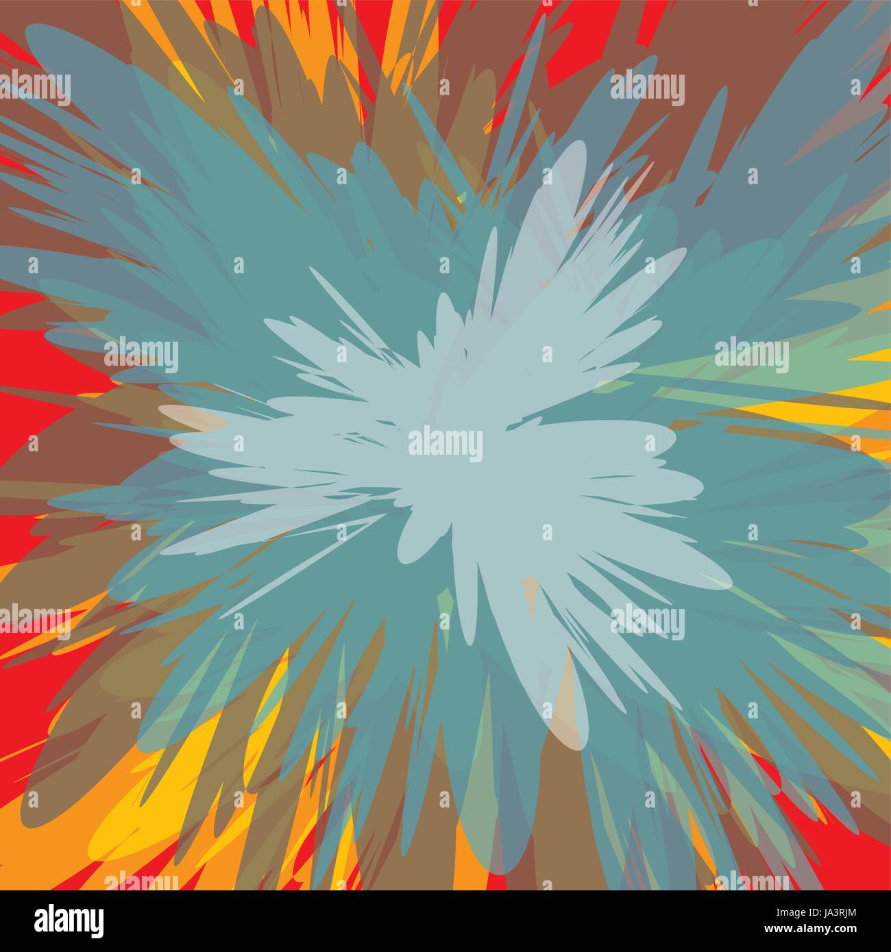 colorful supernova blast background theme vector art illustration Stock ...