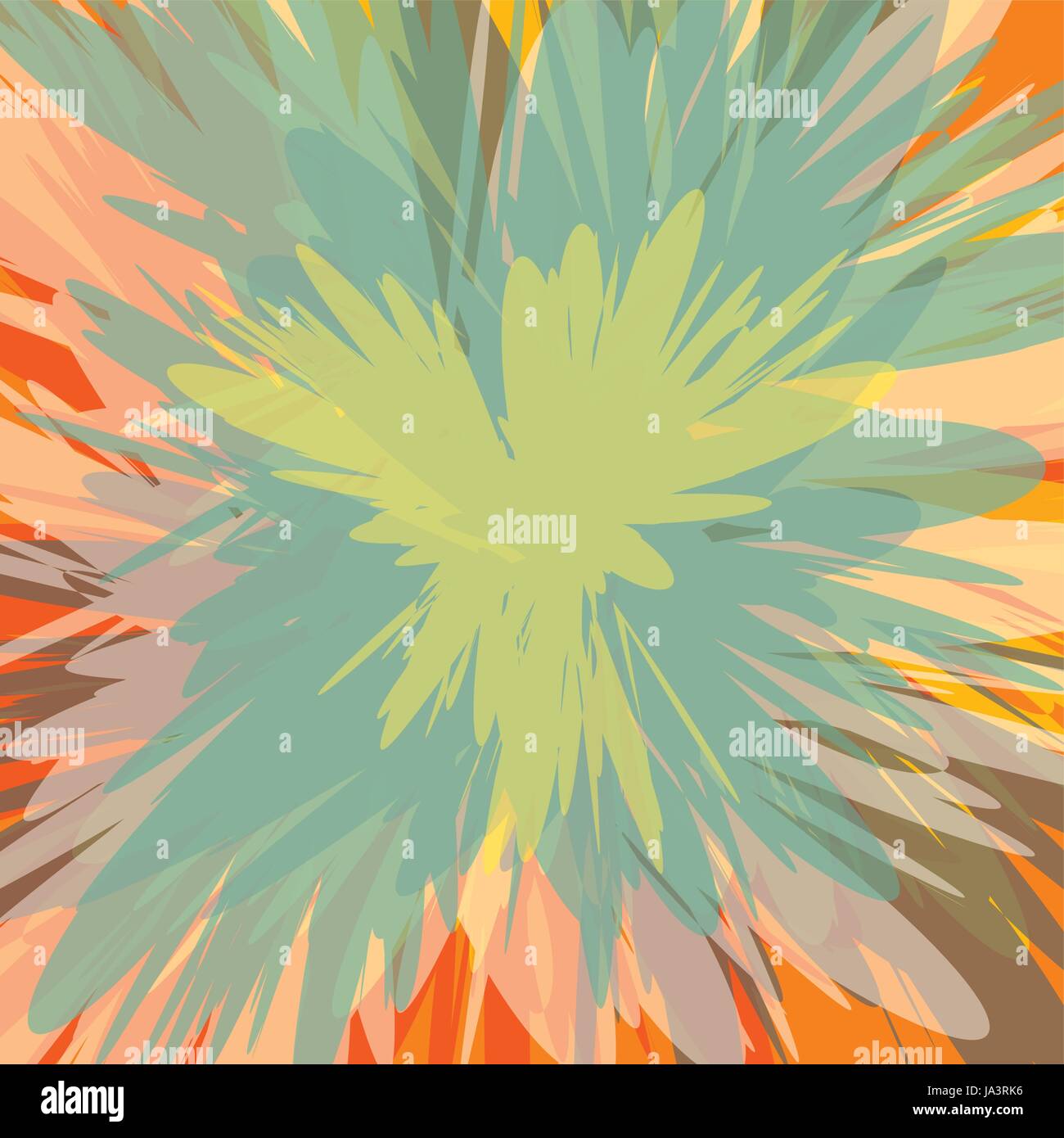 colorful supernova blast background theme vector art illustration Stock ...