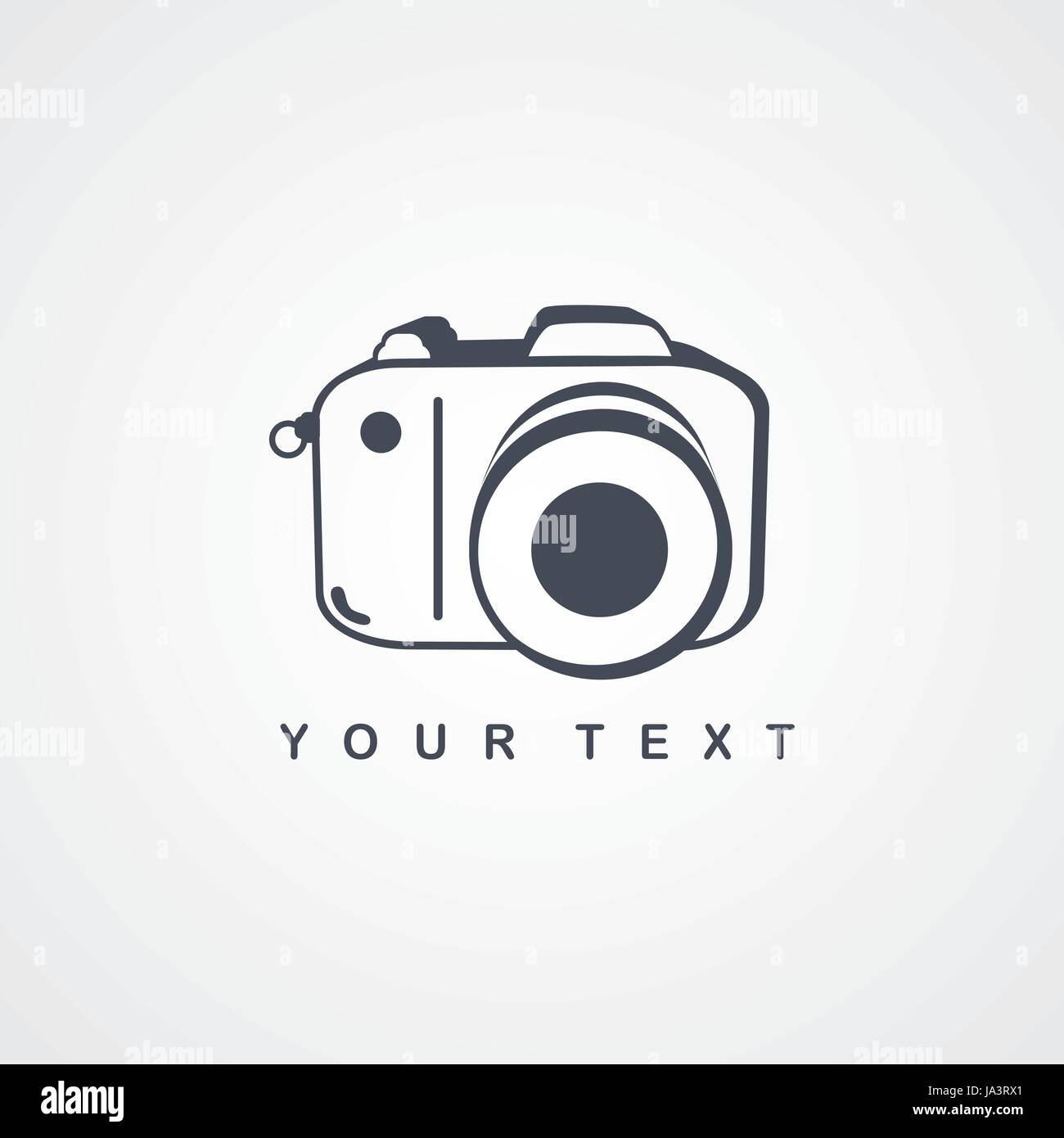 photography logo camera theme logotype theme vector art Stock Vector ...