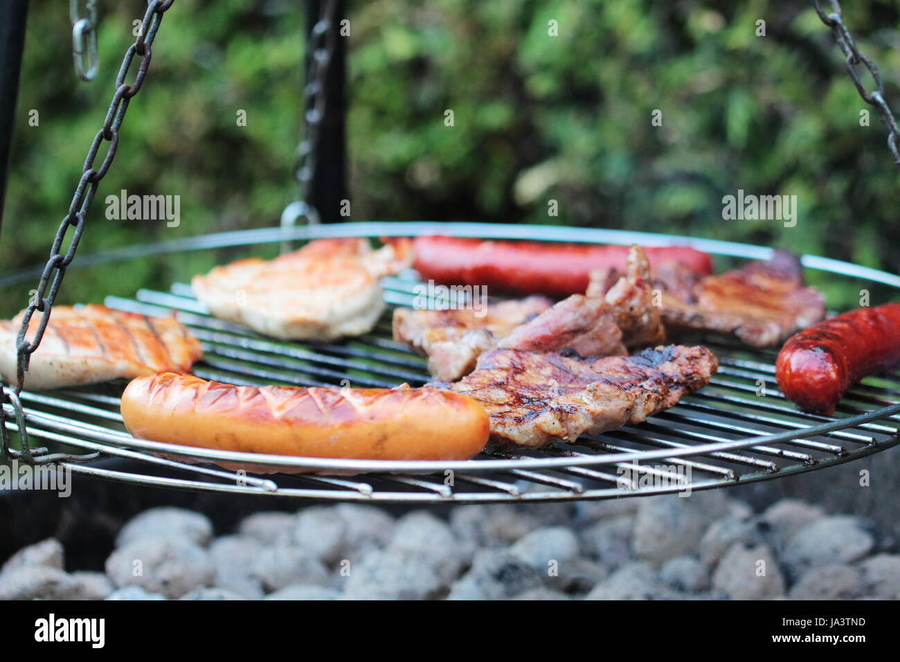 have a barbecue Stock Photo - Alamy