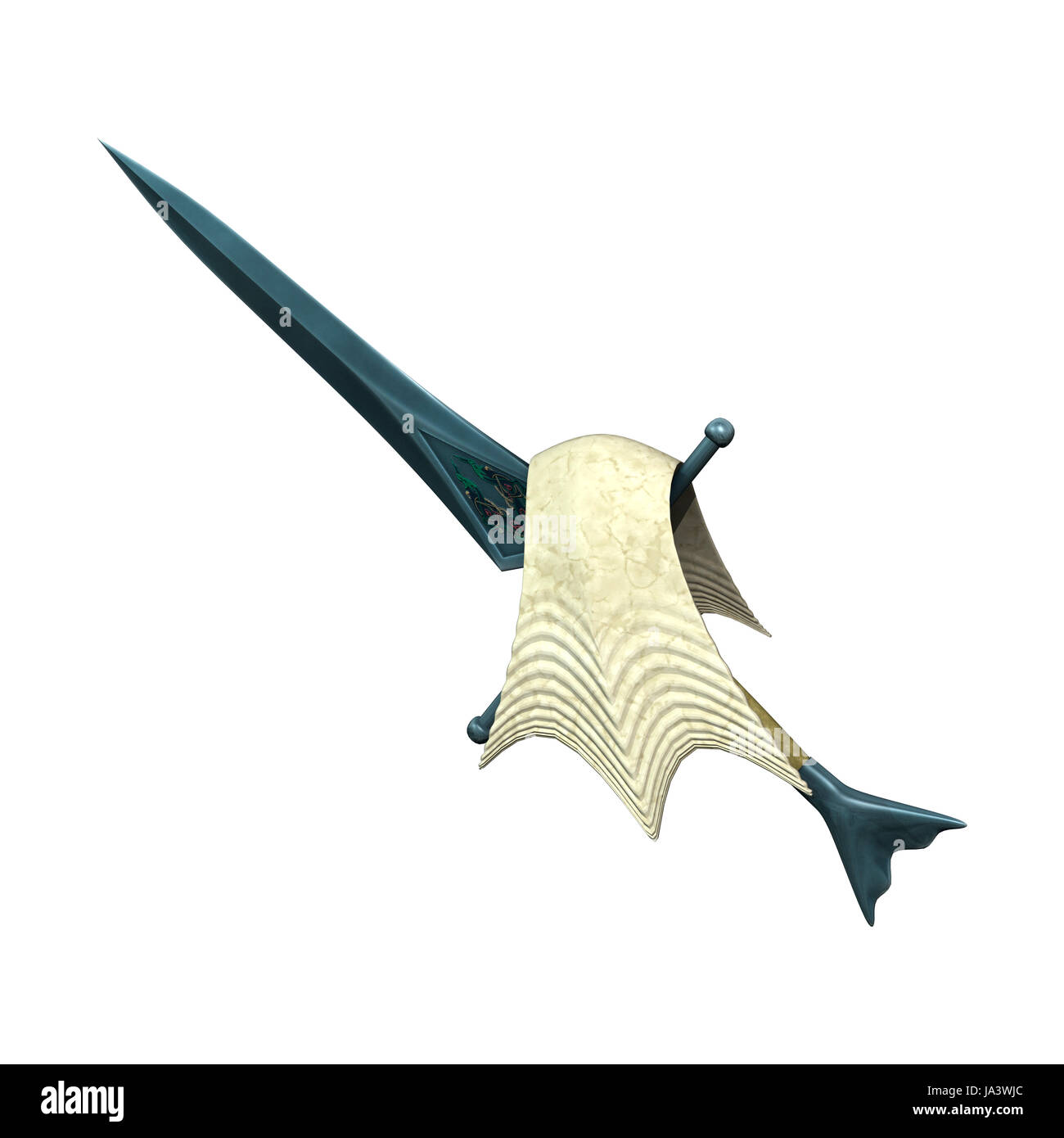 danger, isolated, hat, fantasy, steel, illustration, adventure, digital ...