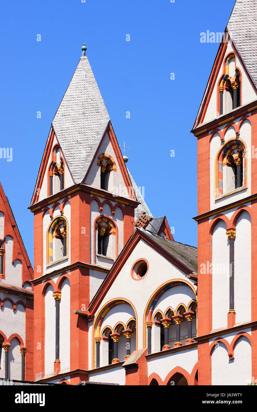 church, cathedral, columns, germany, german federal republic, arcade ...