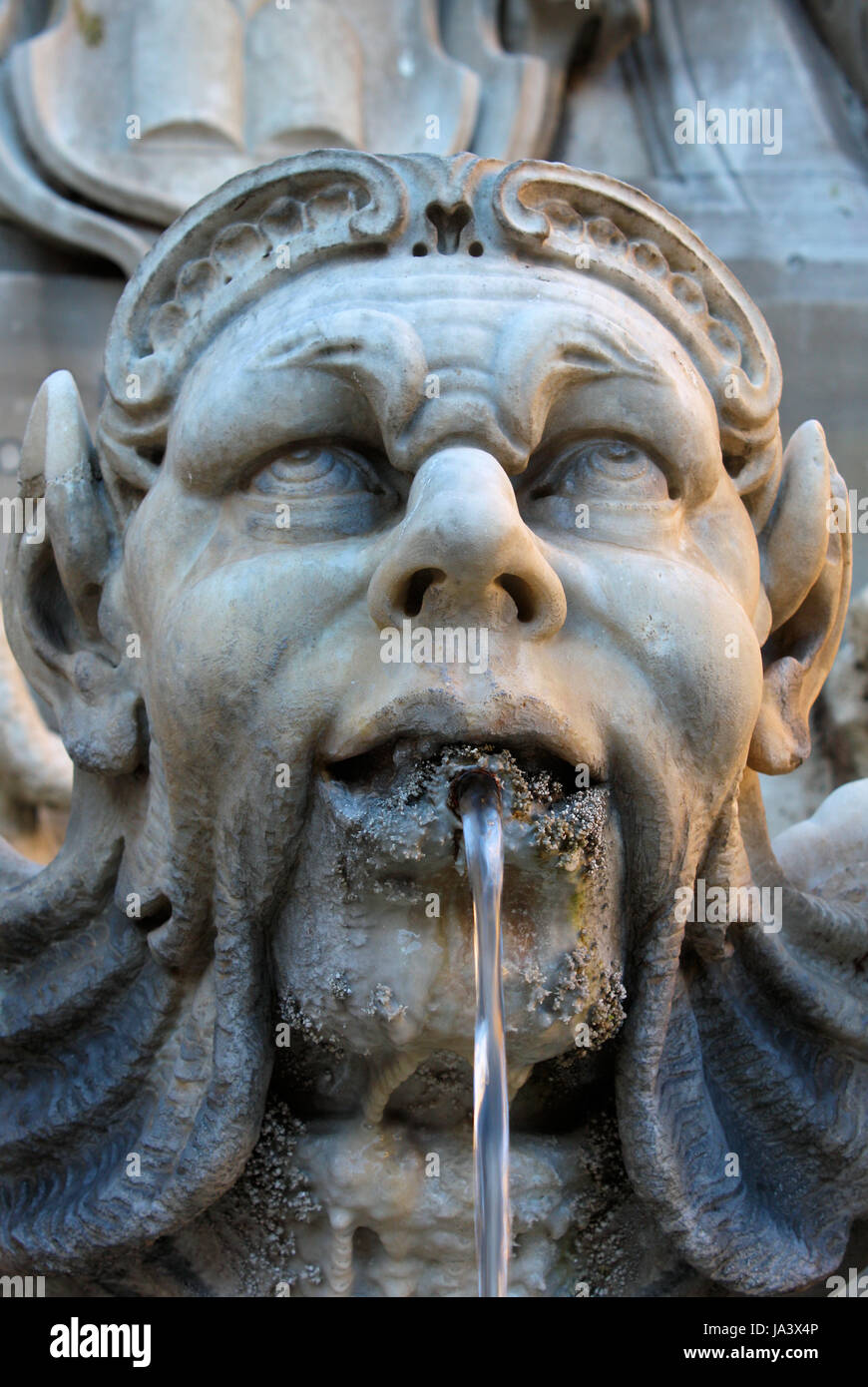 Rome, roma, grimace, italy, water, head, historical, face, Rome, roma ...