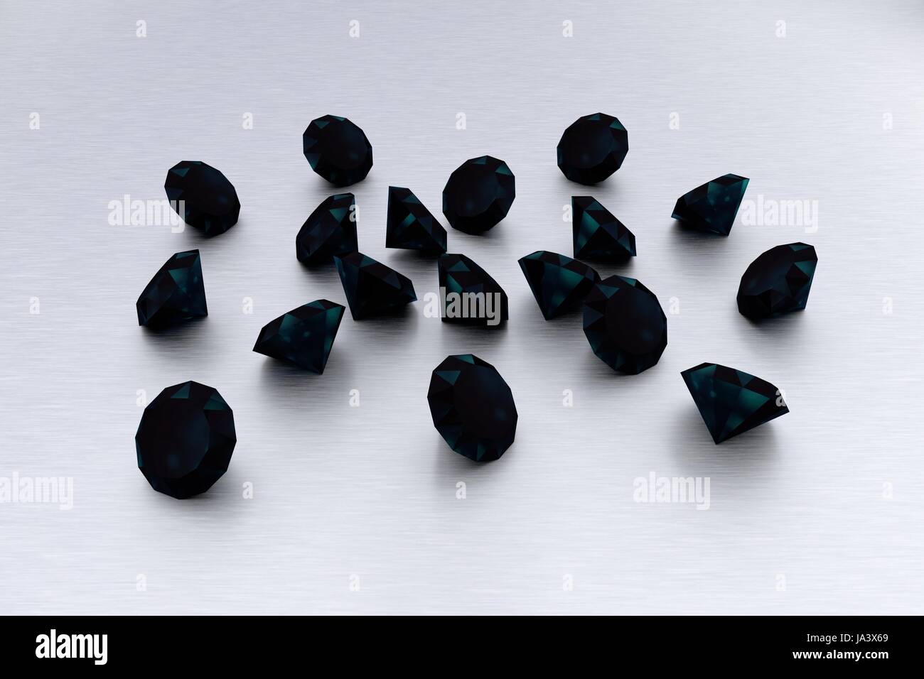 Carbonado black diamond hi-res stock photography and images - Alamy