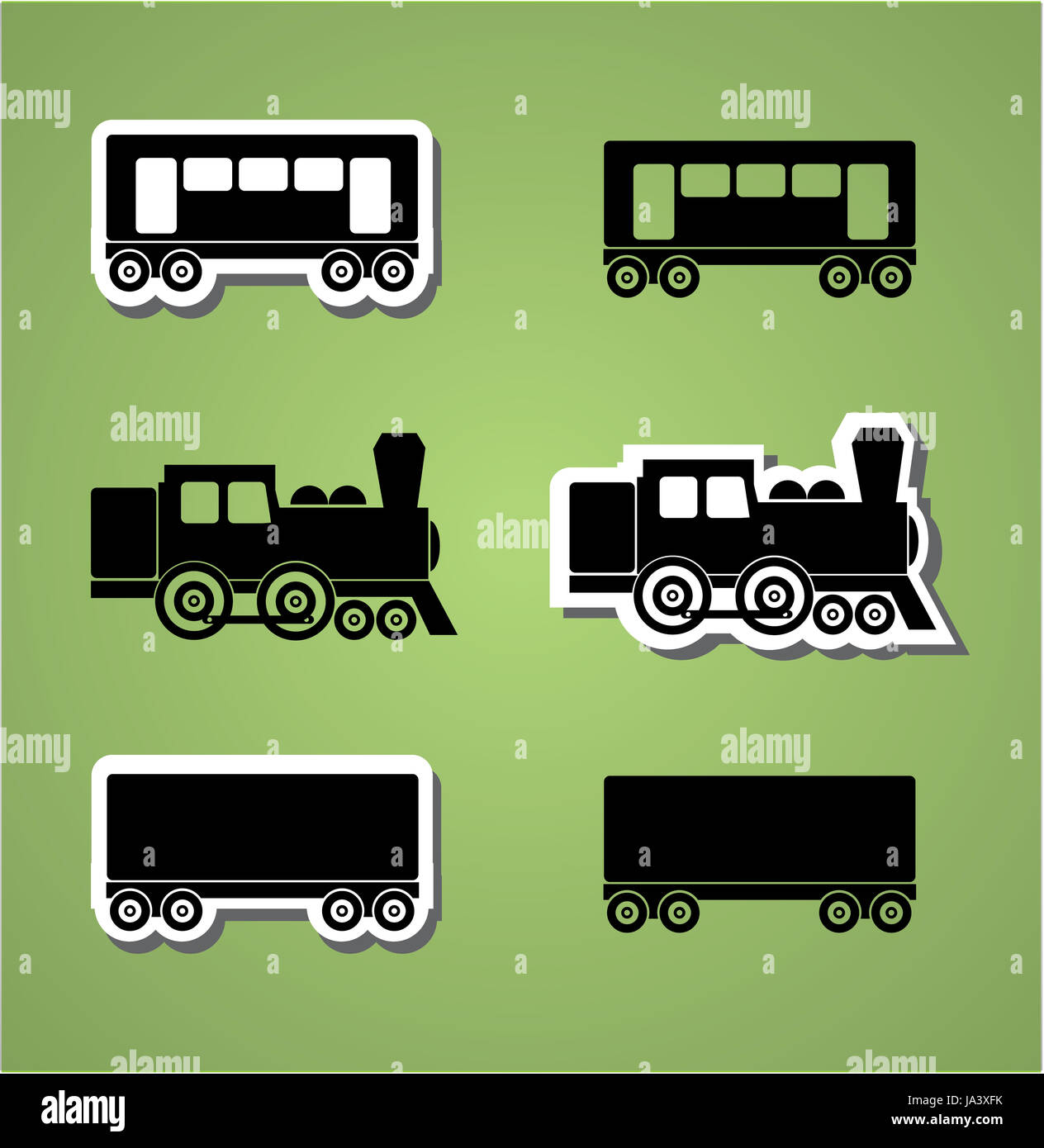 Express train freight train steam locomotive hi-res stock photography ...