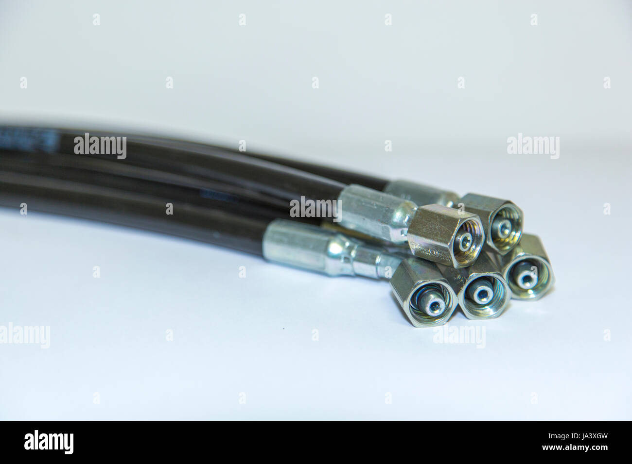 hydraulics, hose, tubes, cable, current conduction, hydraulics, hose ...
