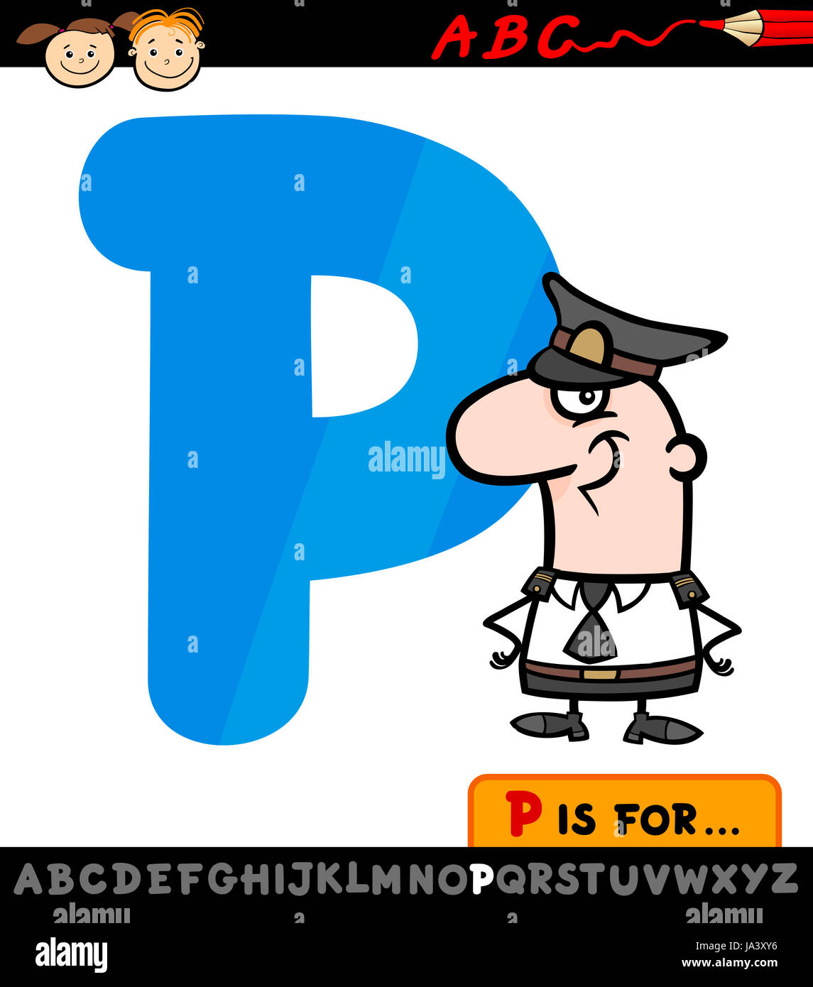 Laughing policeman cartoon hi-res stock photography and images - Alamy