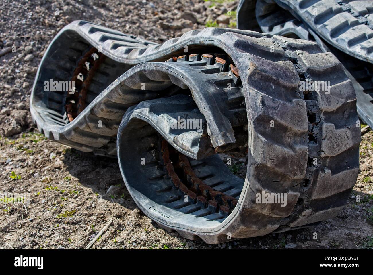Rubber tracks hi-res stock photography and images - Alamy