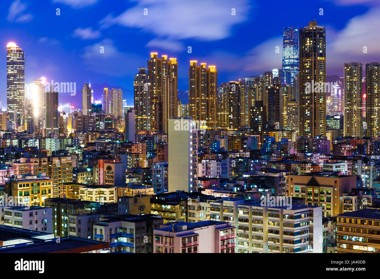 office, city, town, asia, night, nighttime, illuminated, facade ...