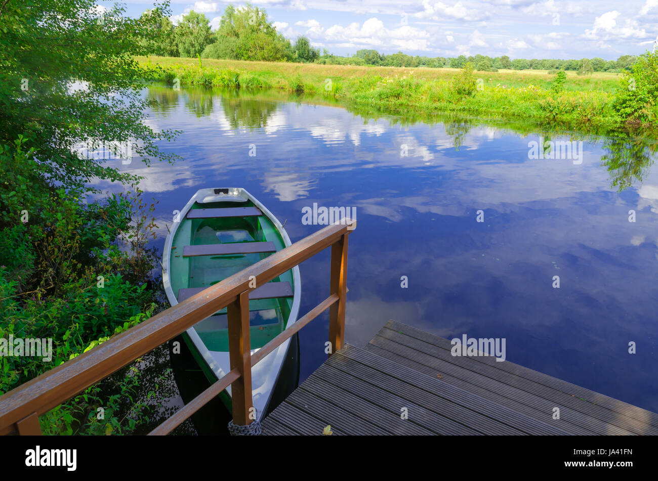 by the river Stock Photo - Alamy