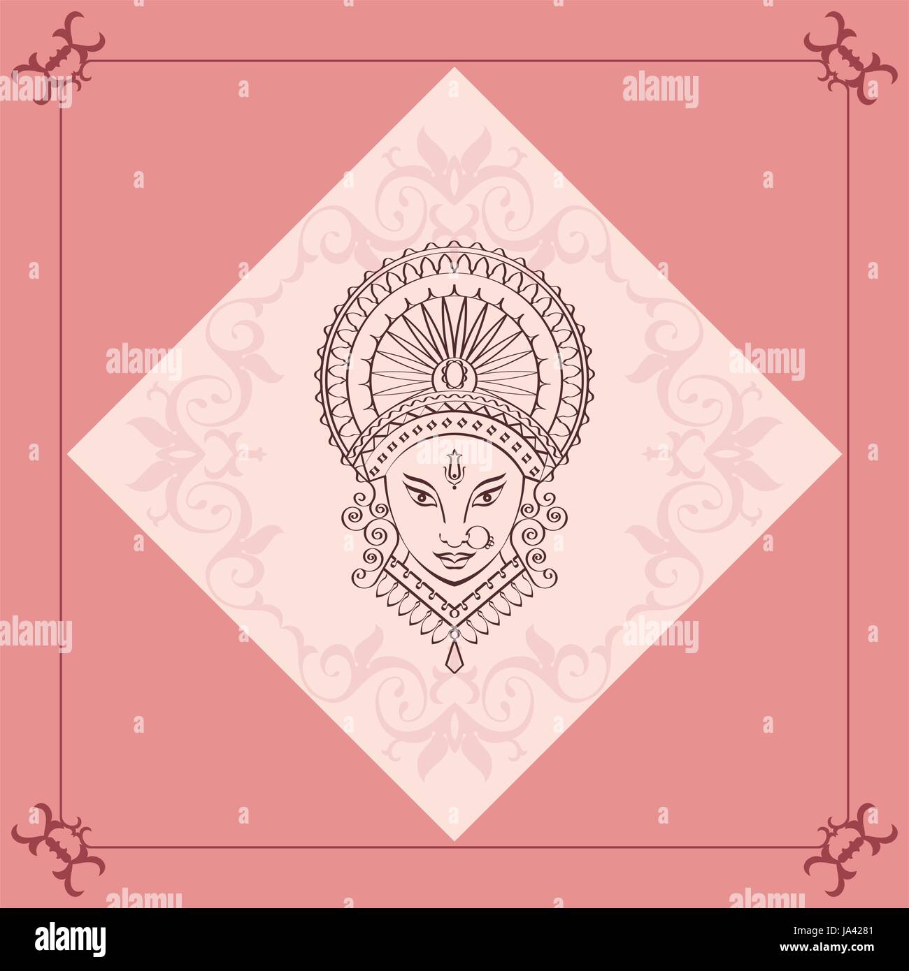 Durga art hi-res stock photography and images - Alamy