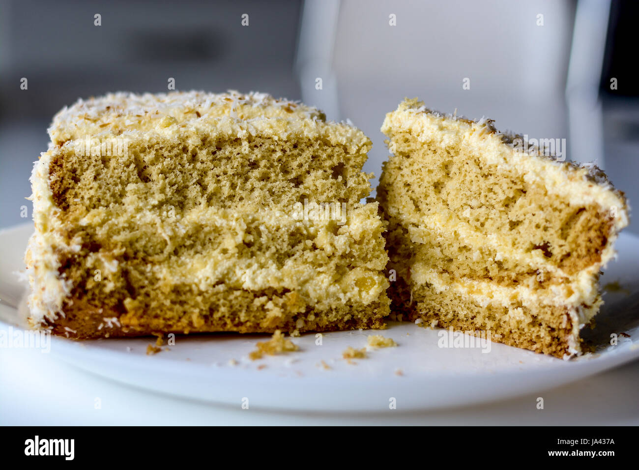 Delicious home made cake in details Stock Photo - Alamy