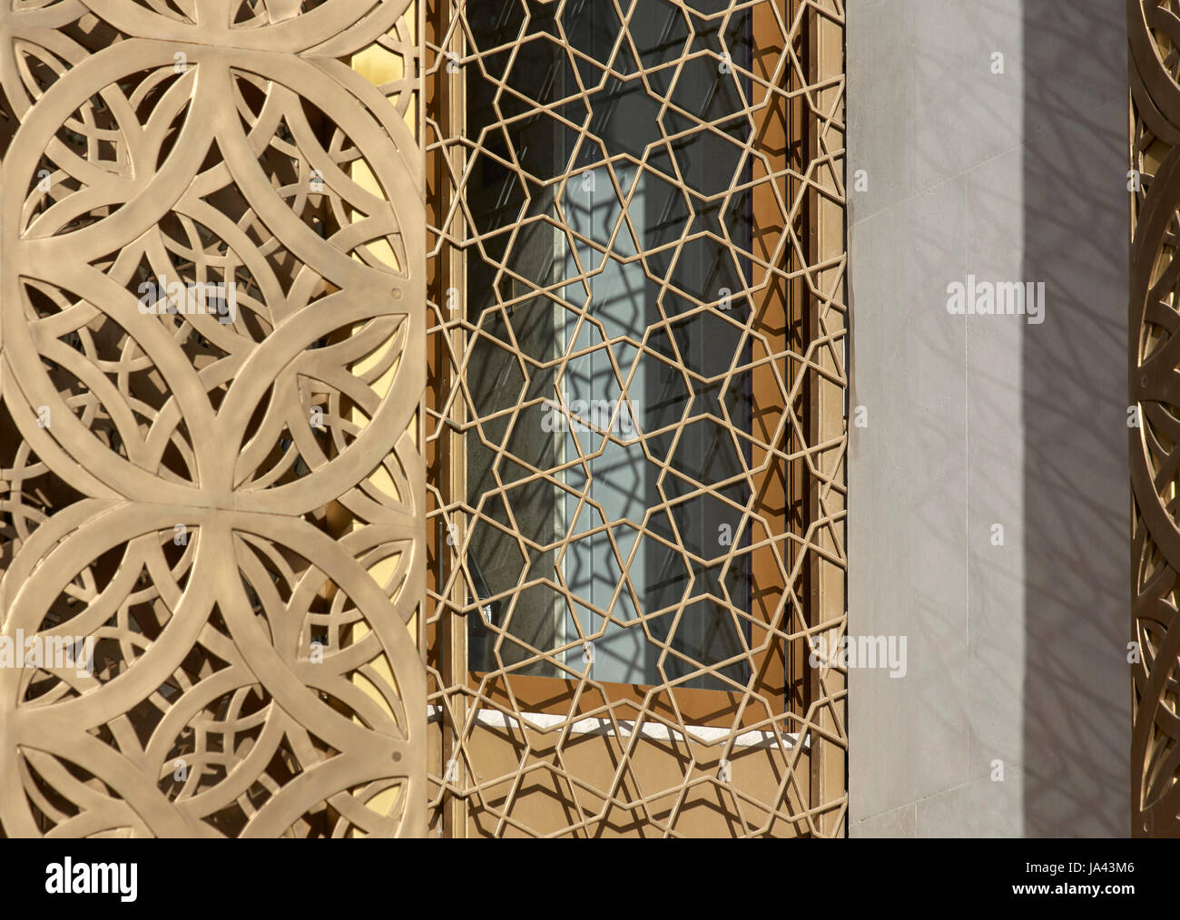 Perforated metal screen architecture hi-res stock photography and ...