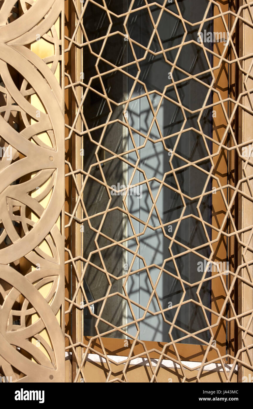 Perforated metal screen architecture hi-res stock photography and ...