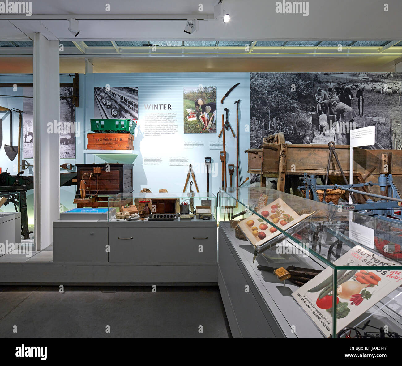 Rural life exhibition. Museum of English Rural Life, Reading, United ...