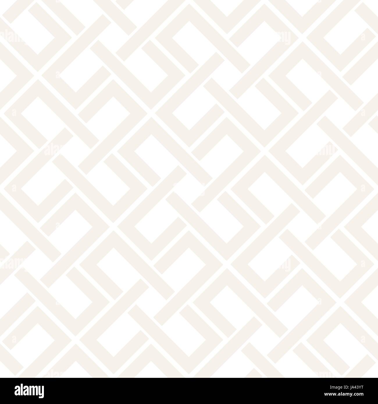 Seamless subtle cross shape lattice pattern. Abstract geometric tiling ...