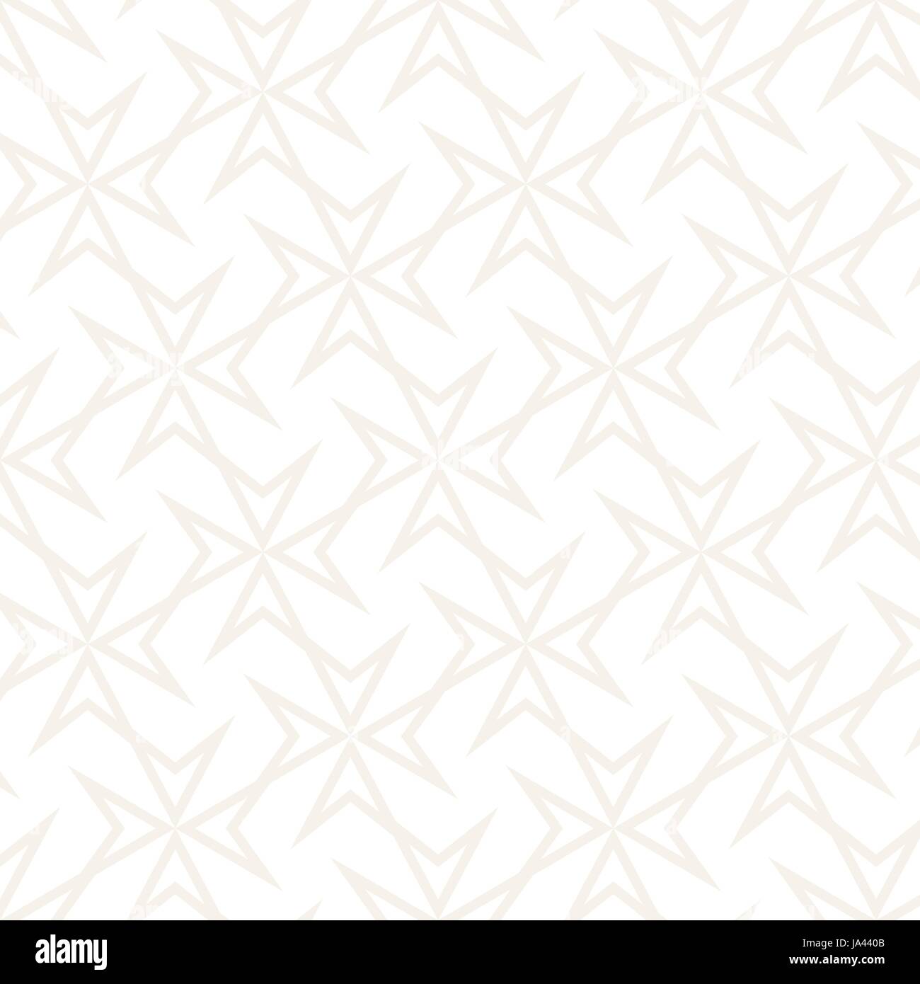 Seamless subtle cross shape lattice pattern. Abstract geometric tiling ...