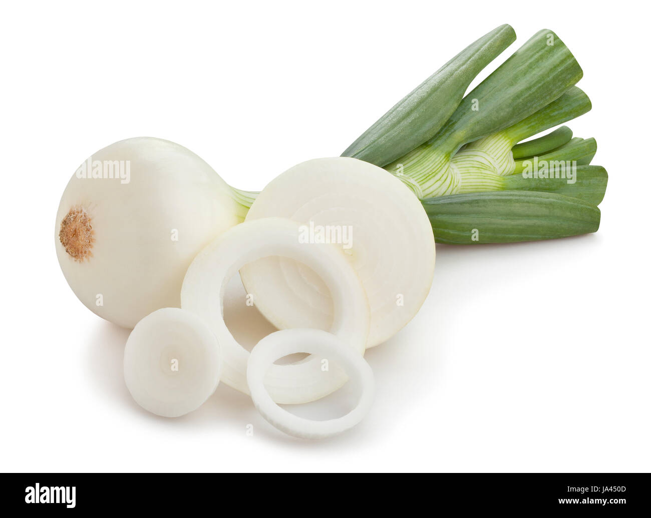 white onions isolated Stock Photo - Alamy