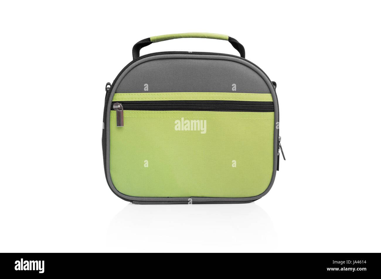 Bag for lunch. Isolated on white background Stock Photo - Alamy