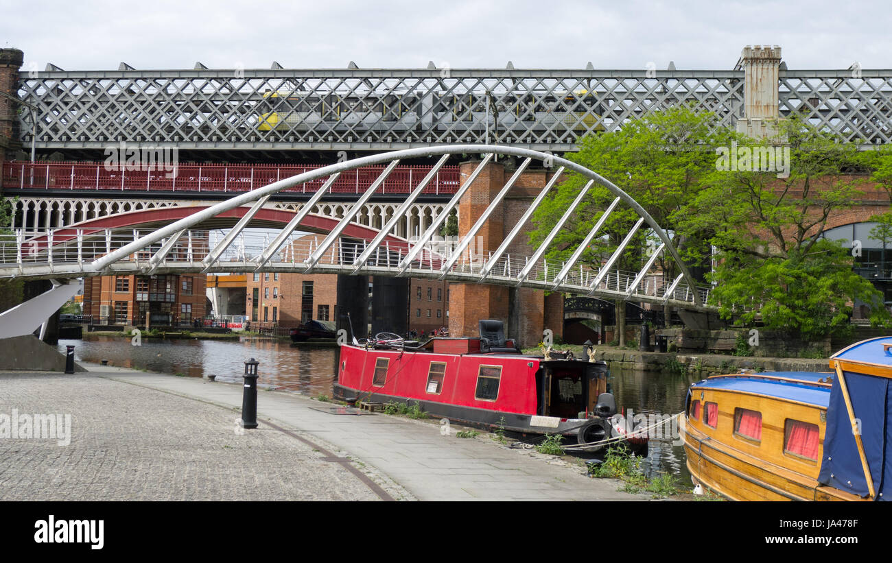 Castlefield tram hi-res stock photography and images - Alamy