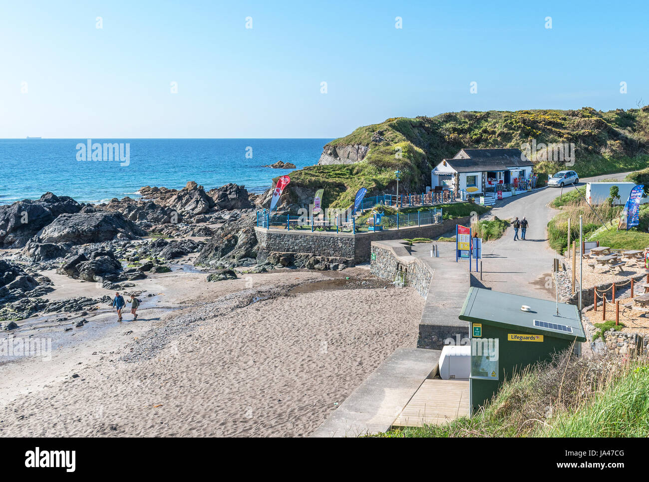 kennack sands, cornwall, england, uk Stock Photo - Alamy