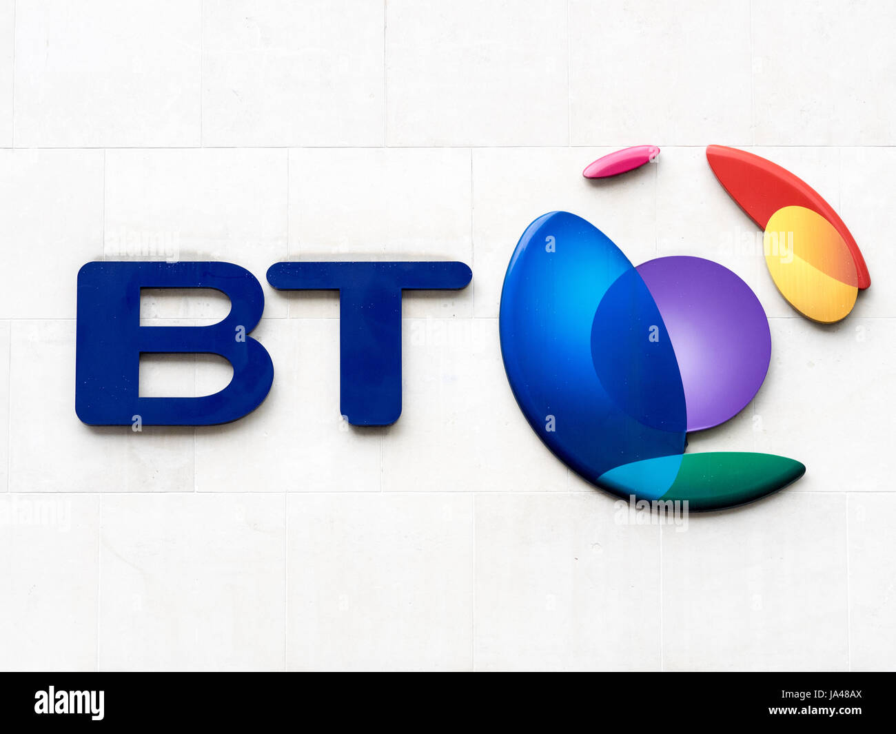 Sign British Telecom High Resolution Stock Photography and Images - Alamy