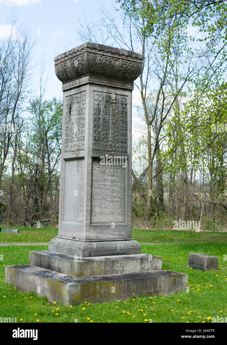Gravestone landscape hi-res stock photography and images - Alamy